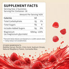Vegan magnesium gummies for health