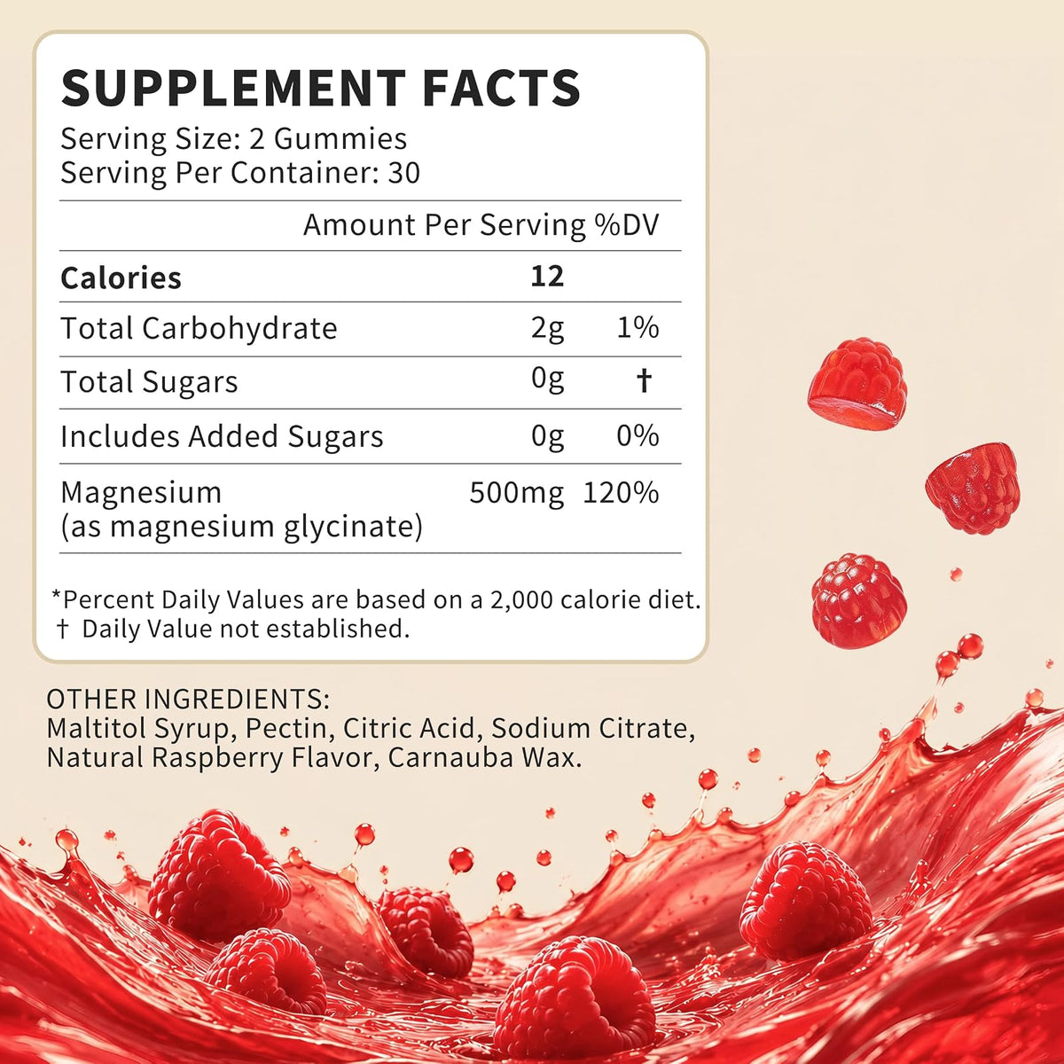 Vegan magnesium gummies for health