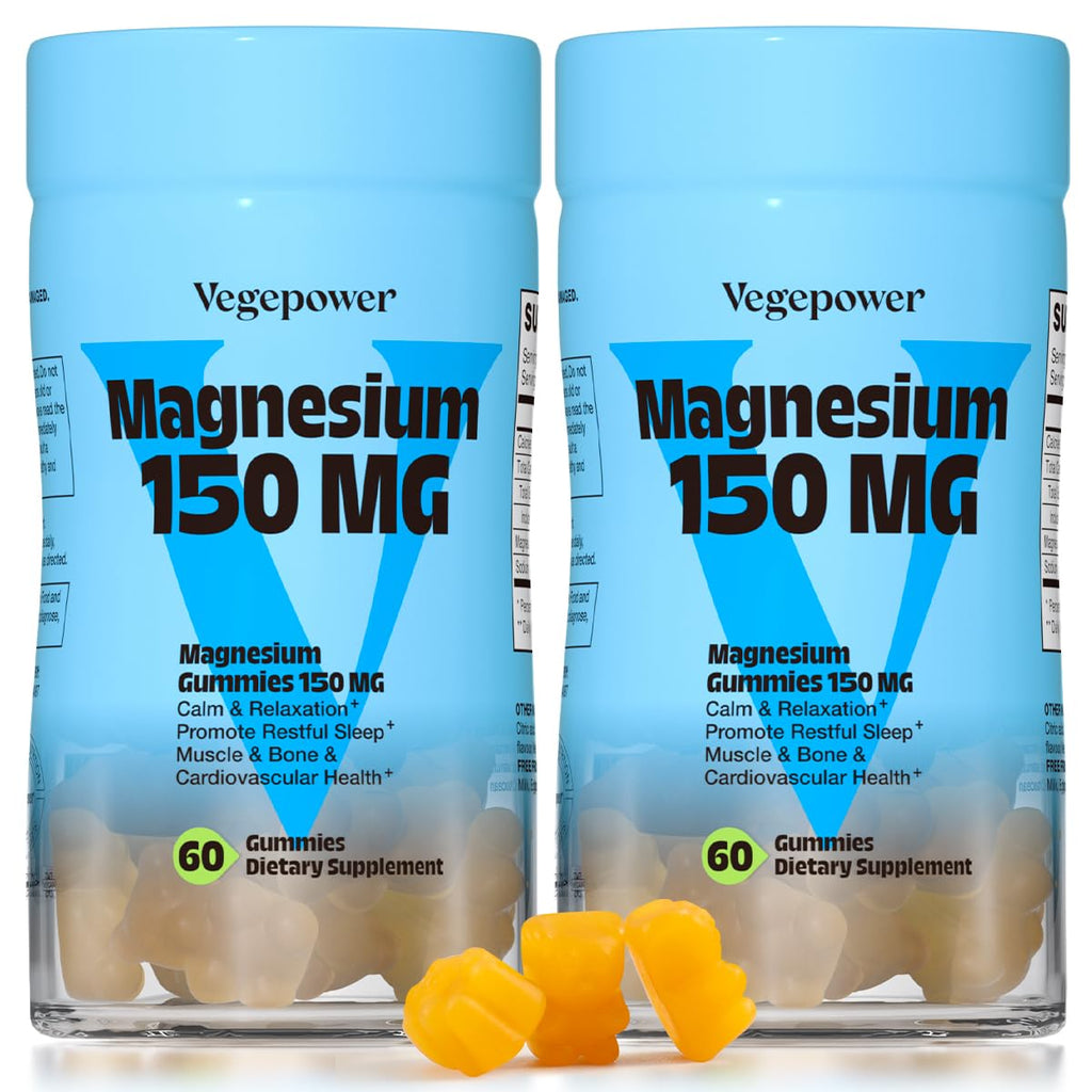 Vegan magnesium gummies for relaxation