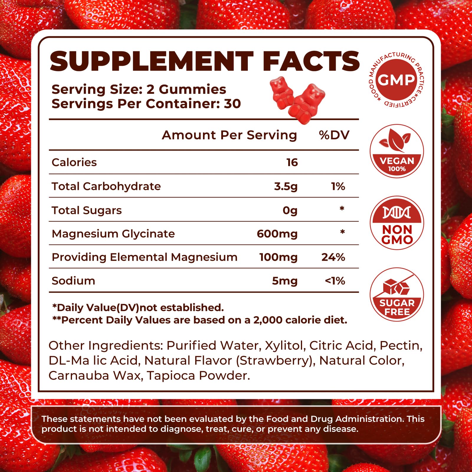 vegan magnesium gummies for stress