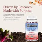 vegan magnesium gummies with no artificial flavours