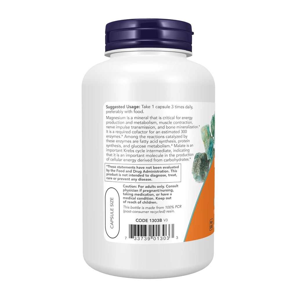 vegan magnesium malate for muscle health