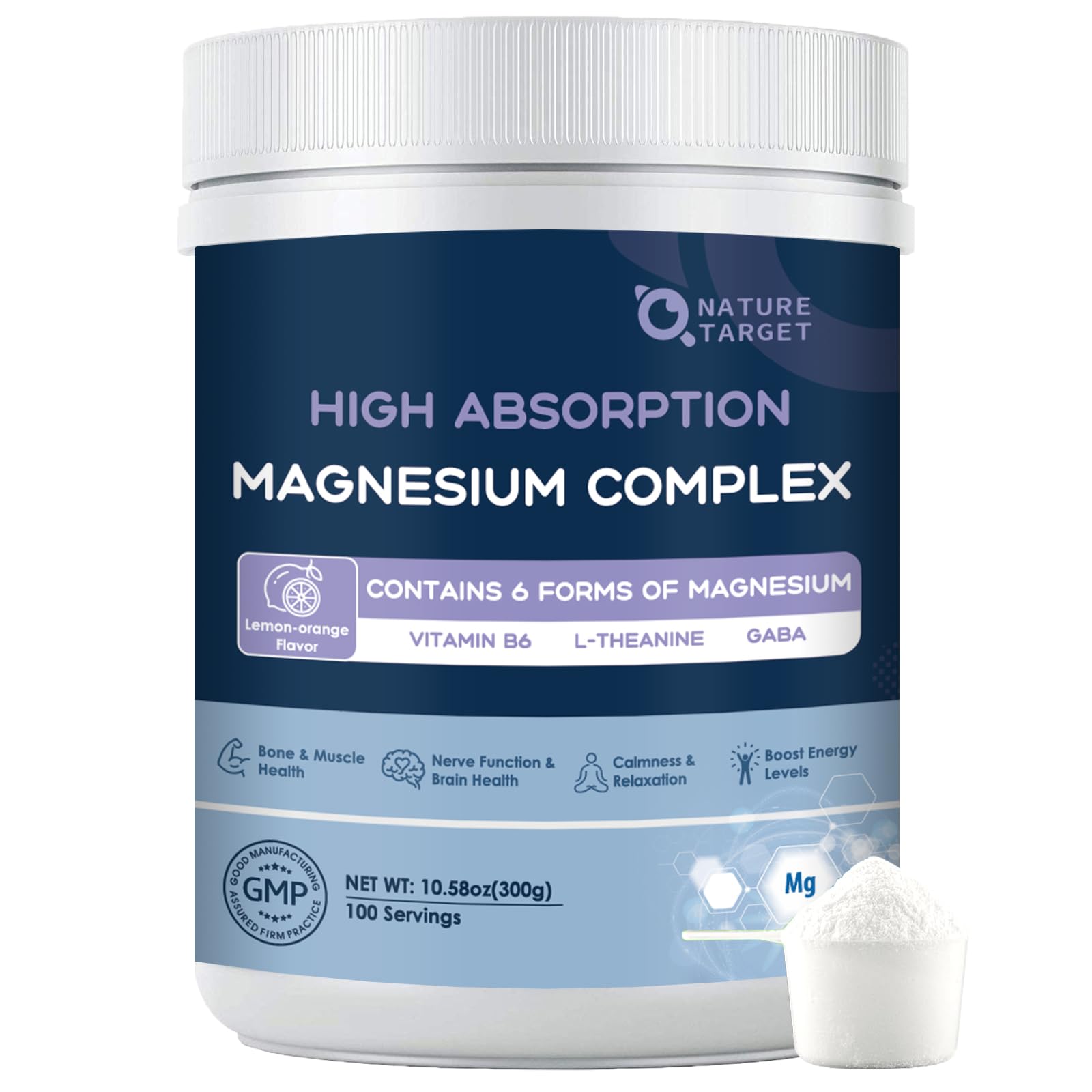 vegan magnesium powder supplement