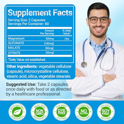 Vegan magnesium supplement for energy