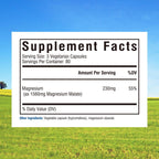 vegan magnesium supplement for energy