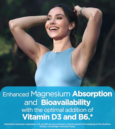 Vegan magnesium supplement for relaxation