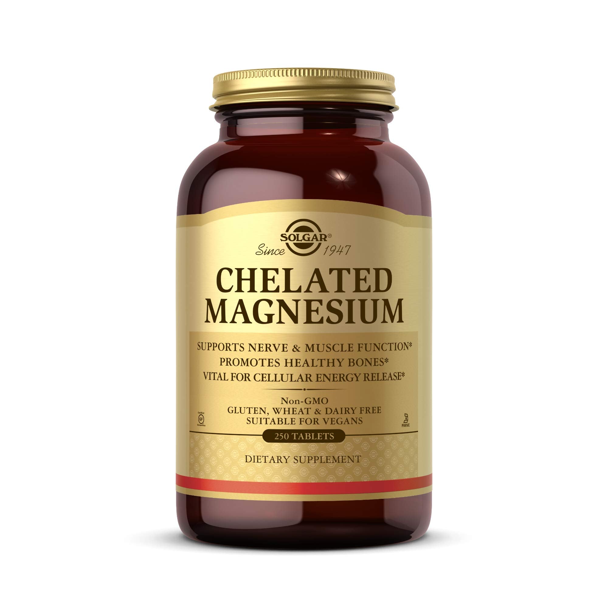 Vegan magnesium tablets for energy