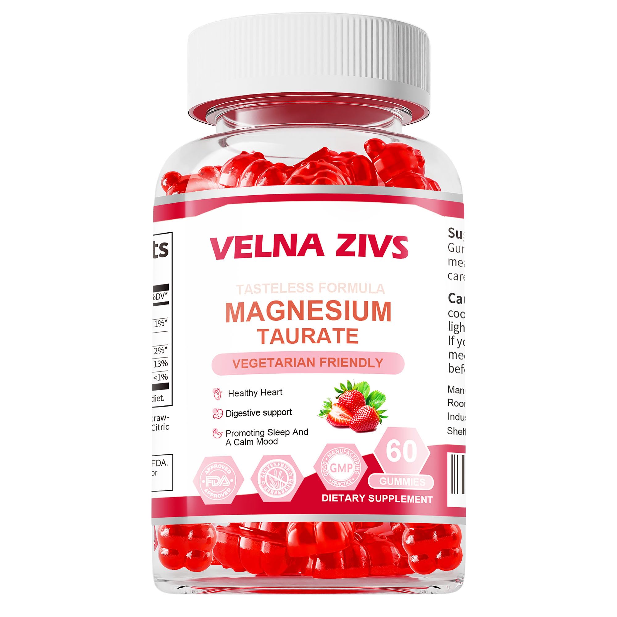 vegan magnesium taurate gummies