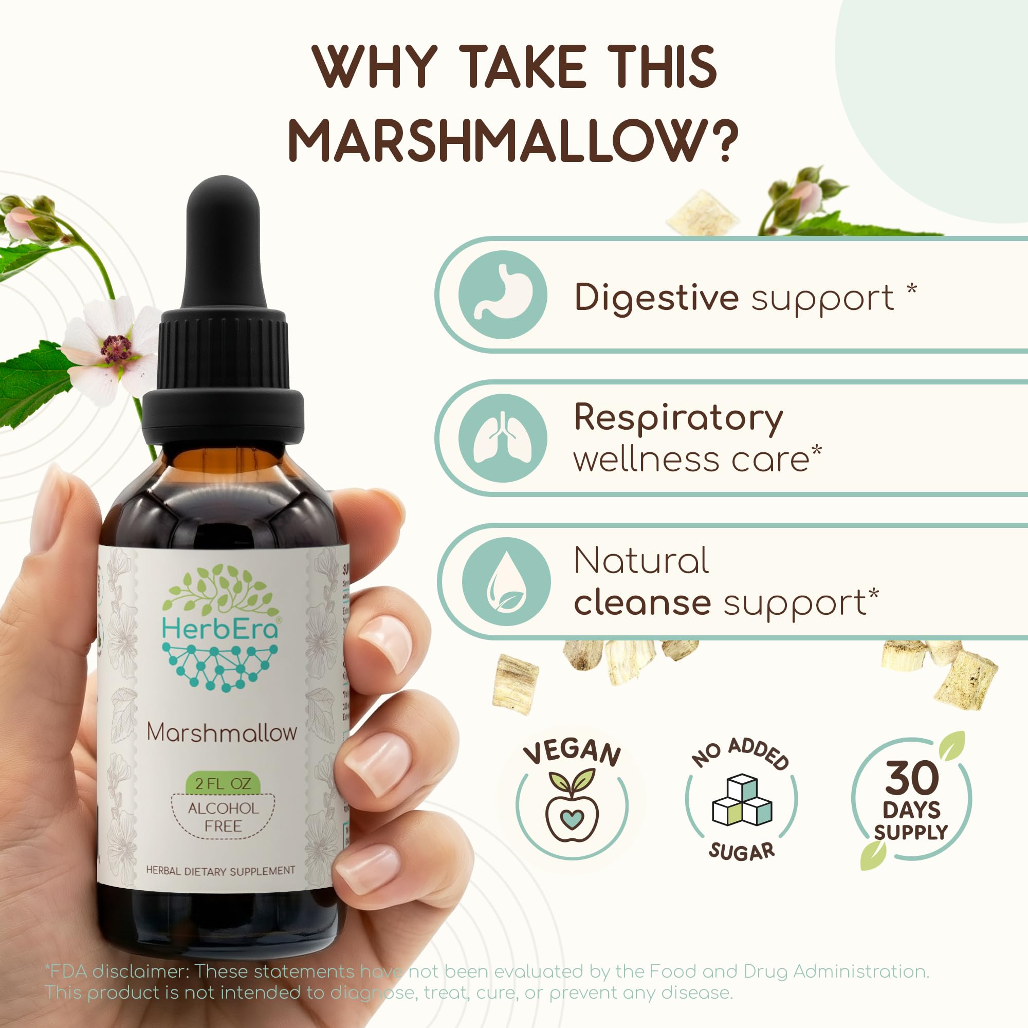 vegan marshmallow root supplement