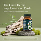 vegan melatonin capsules for relaxation