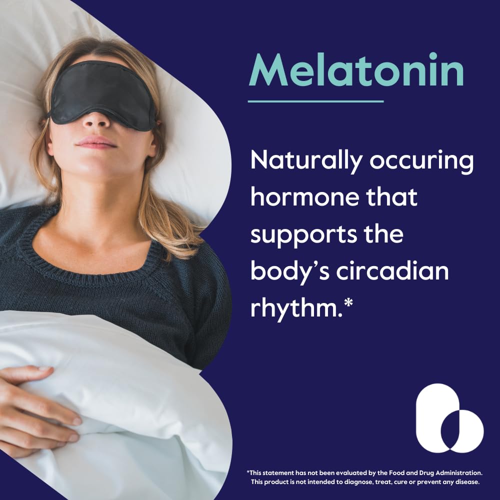 vegan melatonin capsules for relaxation