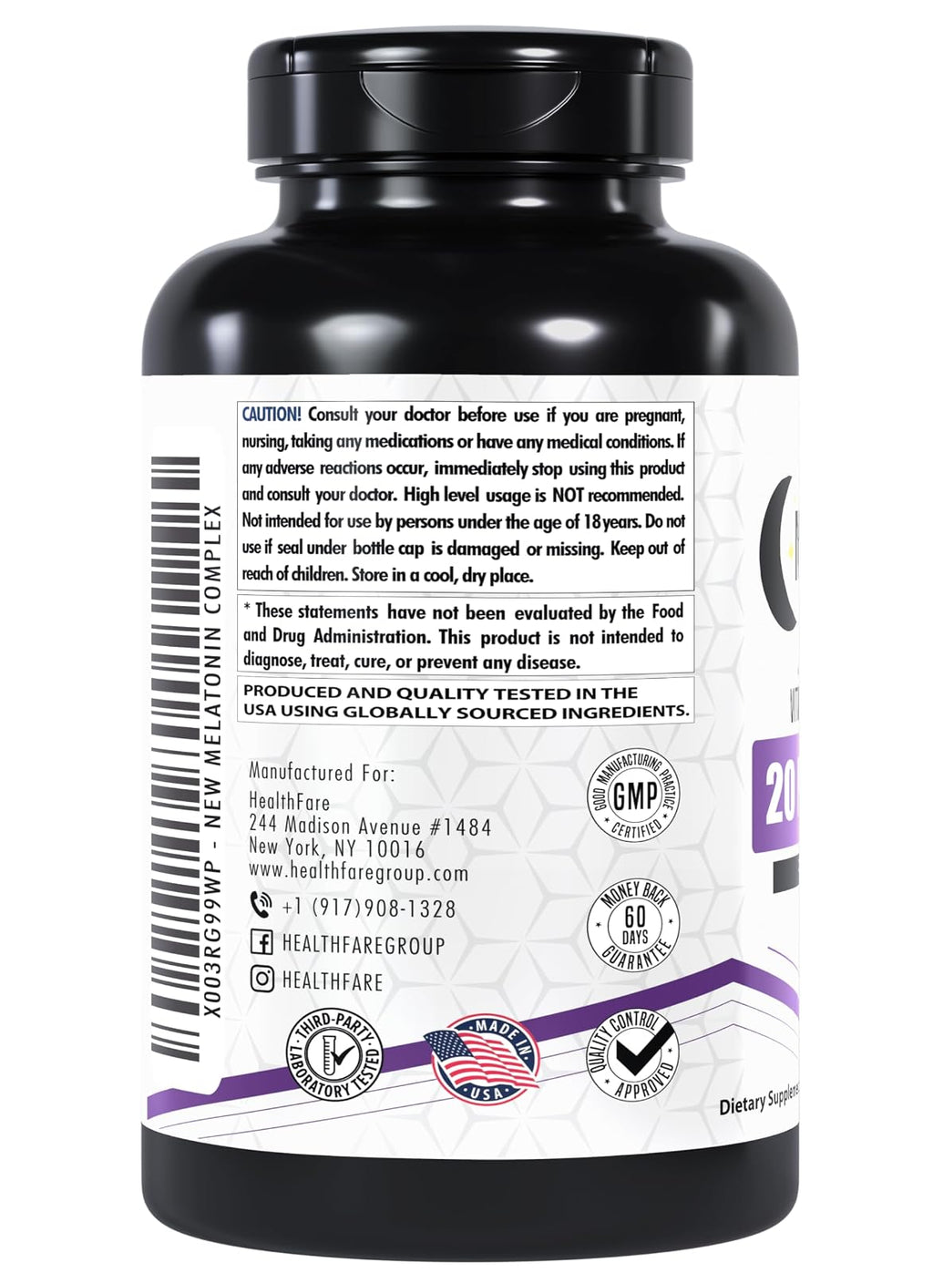 vegan melatonin for restful nights