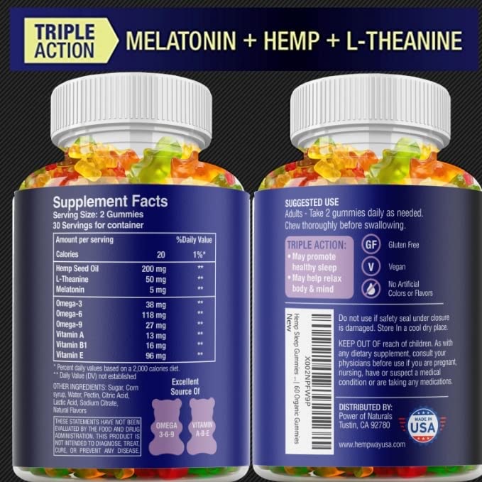 vegan melatonin gummies for better sleep