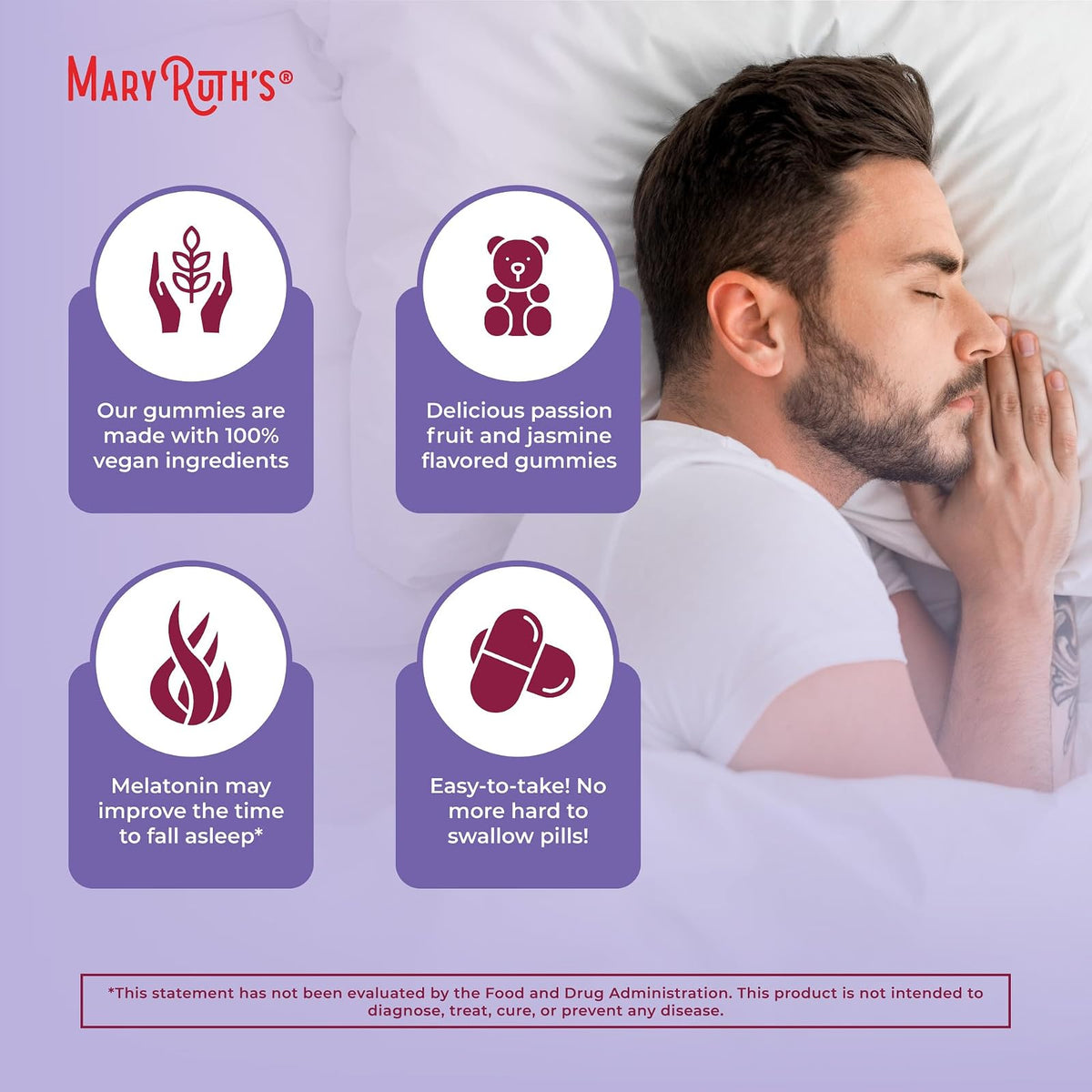 vegan melatonin gummies for better sleep