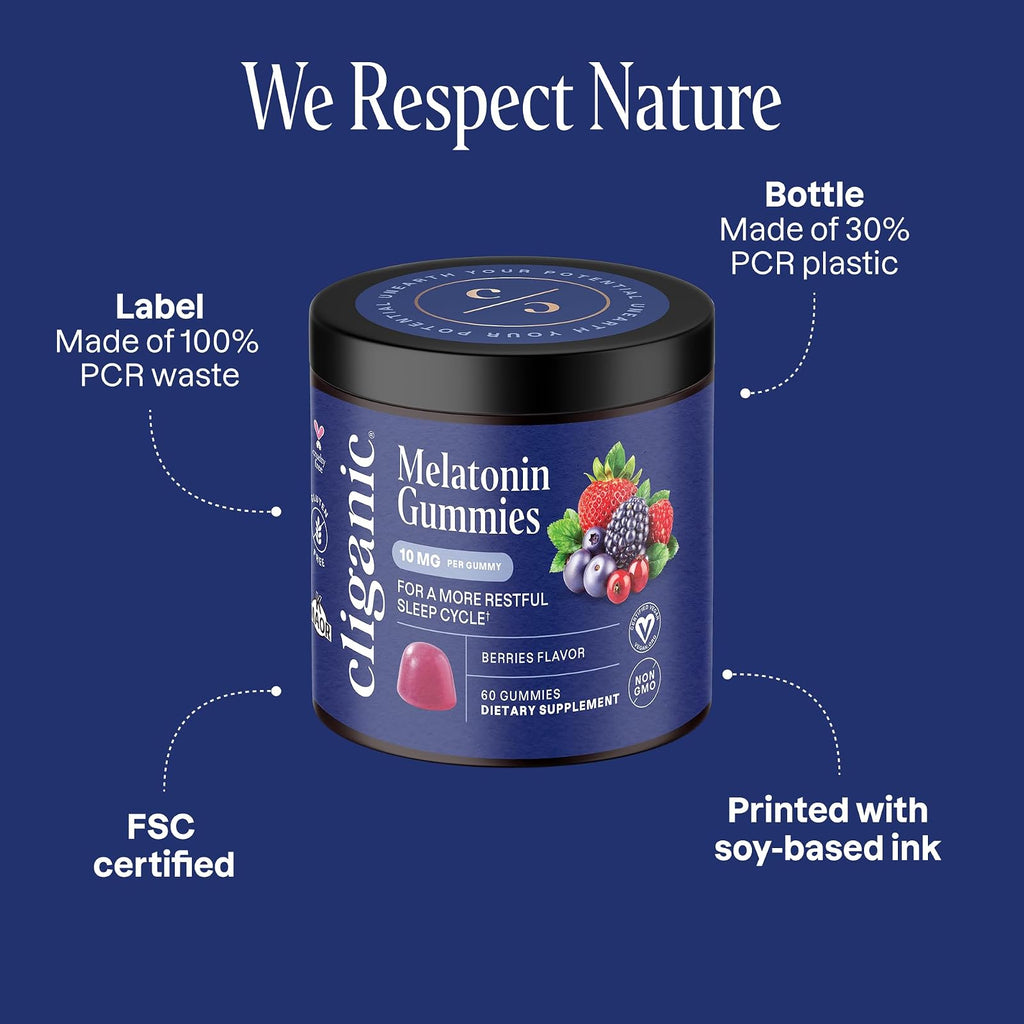 Vegan melatonin gummies for improved sleep
