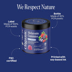 Vegan melatonin gummies for improved sleep