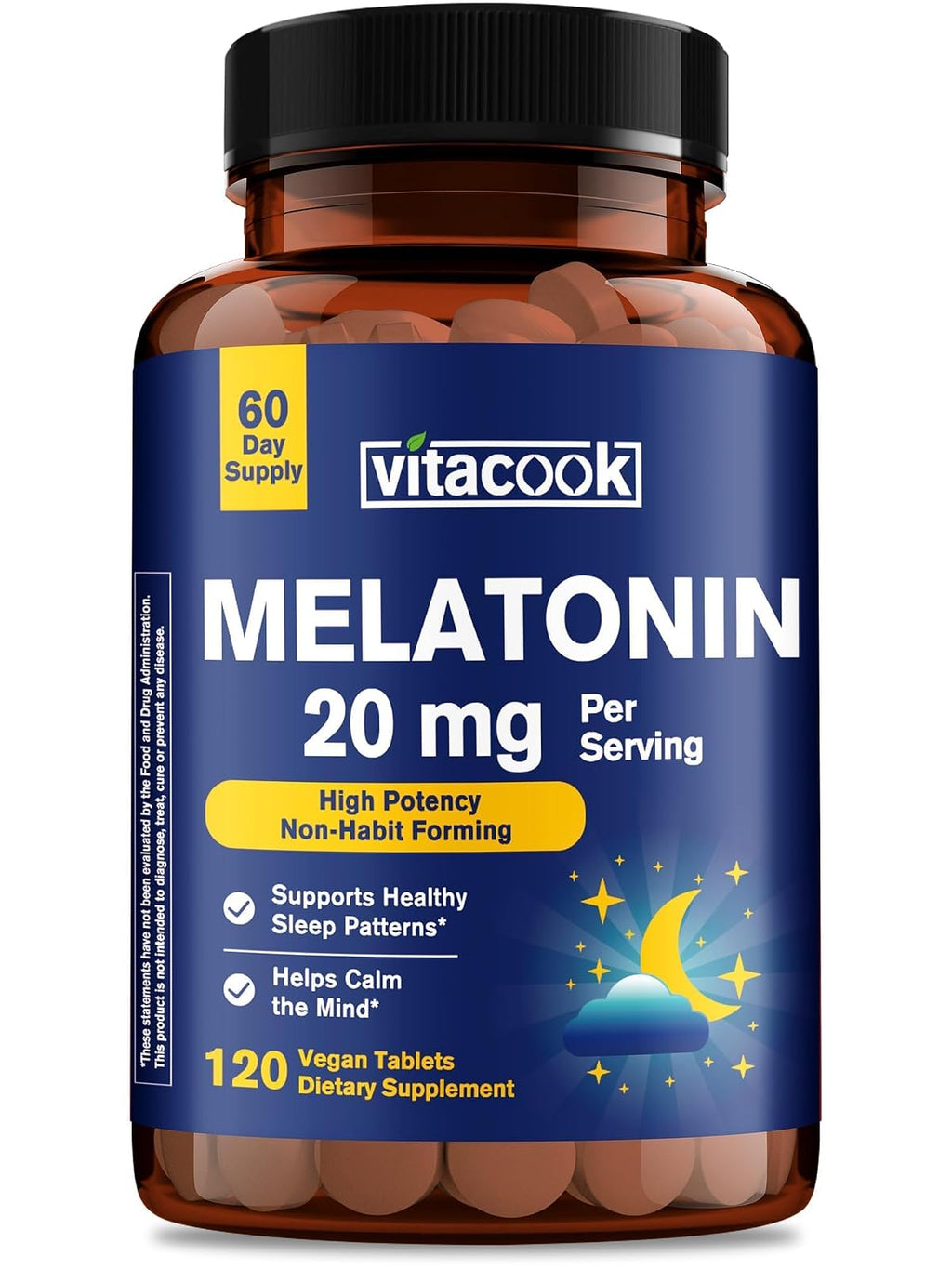 vegan melatonin tablets for sleep
