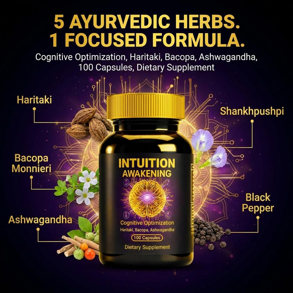 Vegan mental clarity support supplement