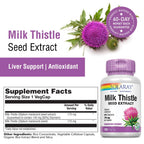 vegan milk thistle capsules for wellness