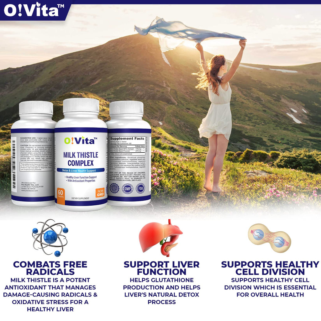 vegan milk thistle complex supplement