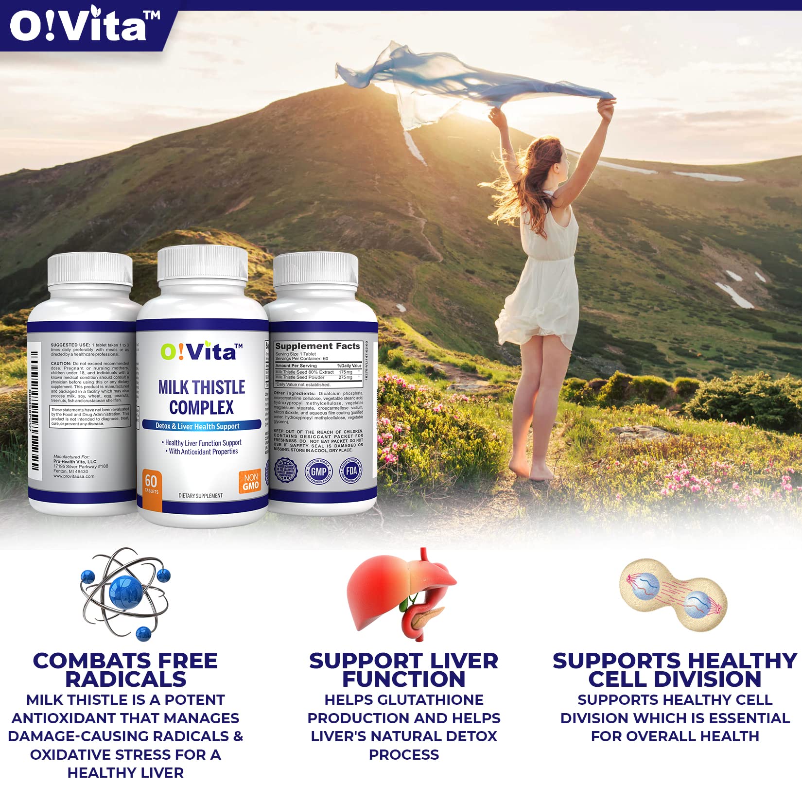 vegan milk thistle complex supplement
