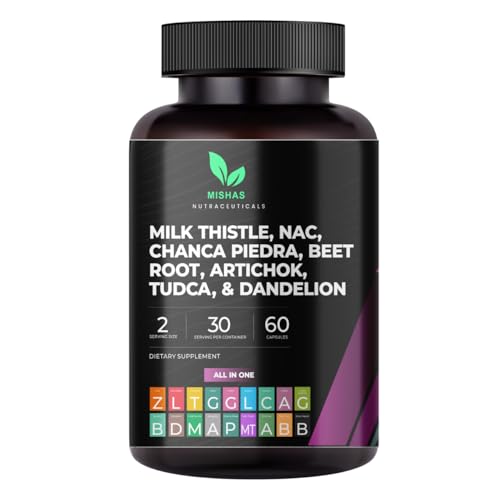 vegan milk thistle detox capsules