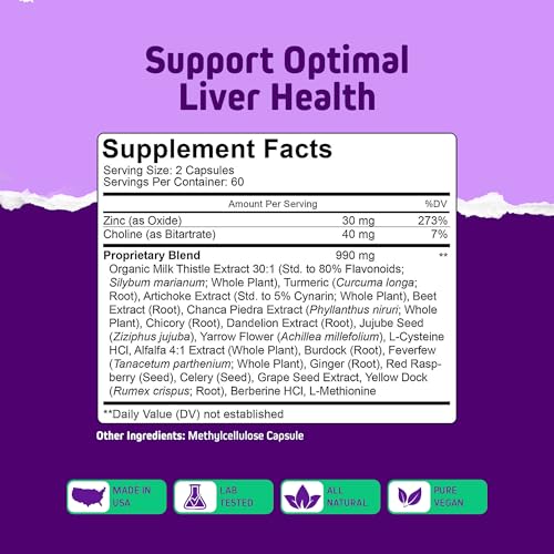 vegan milk thistle detox solution