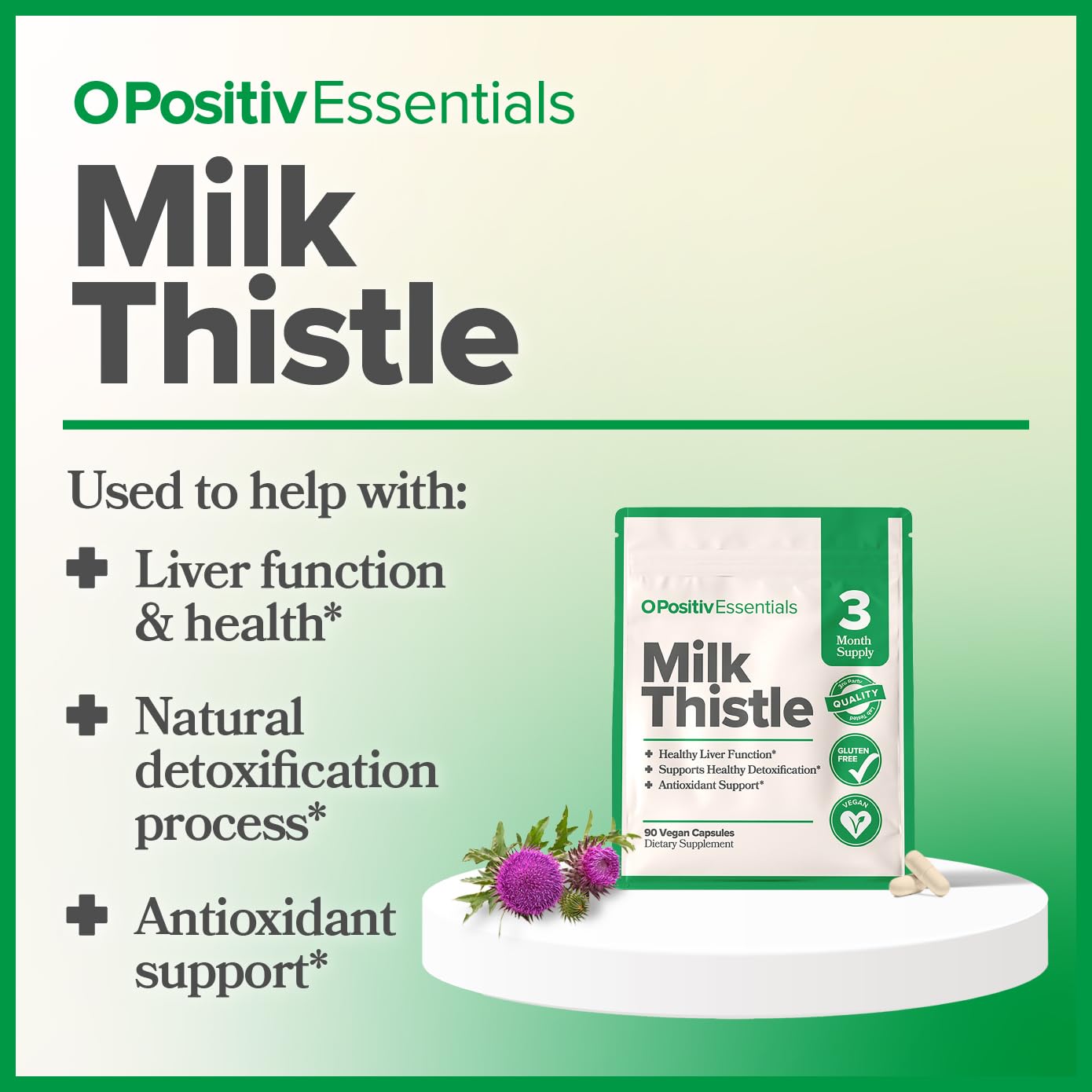 vegan milk thistle for liver health