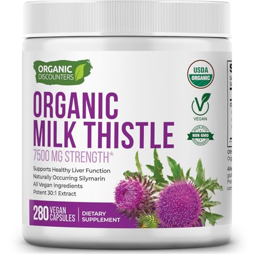 vegan milk thistle for liver support