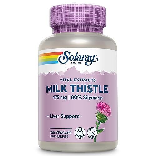 vegan milk thistle supplement for detox