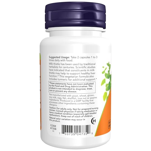 vegan milk thistle supplement for liver