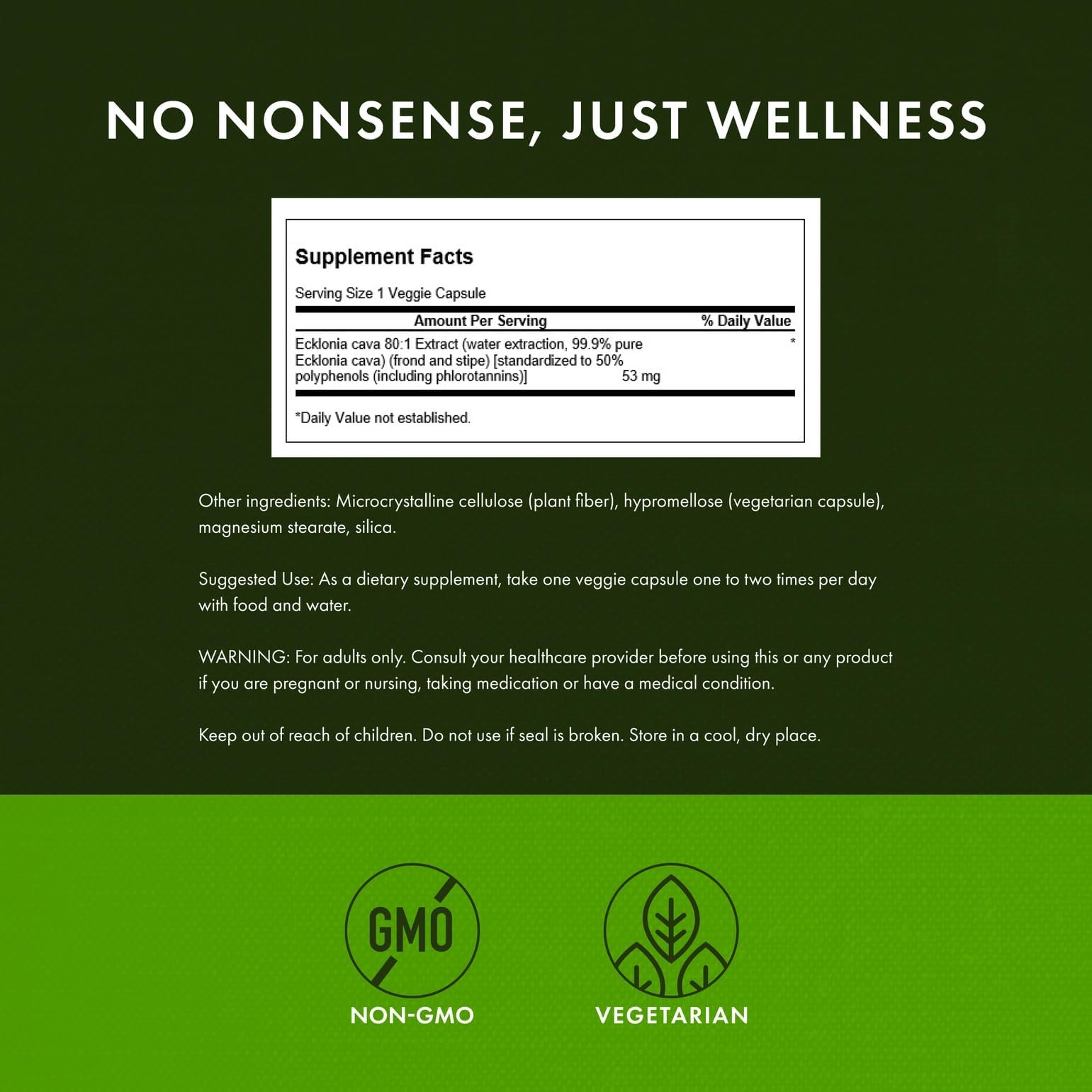 vegan mineral capsules for wellness