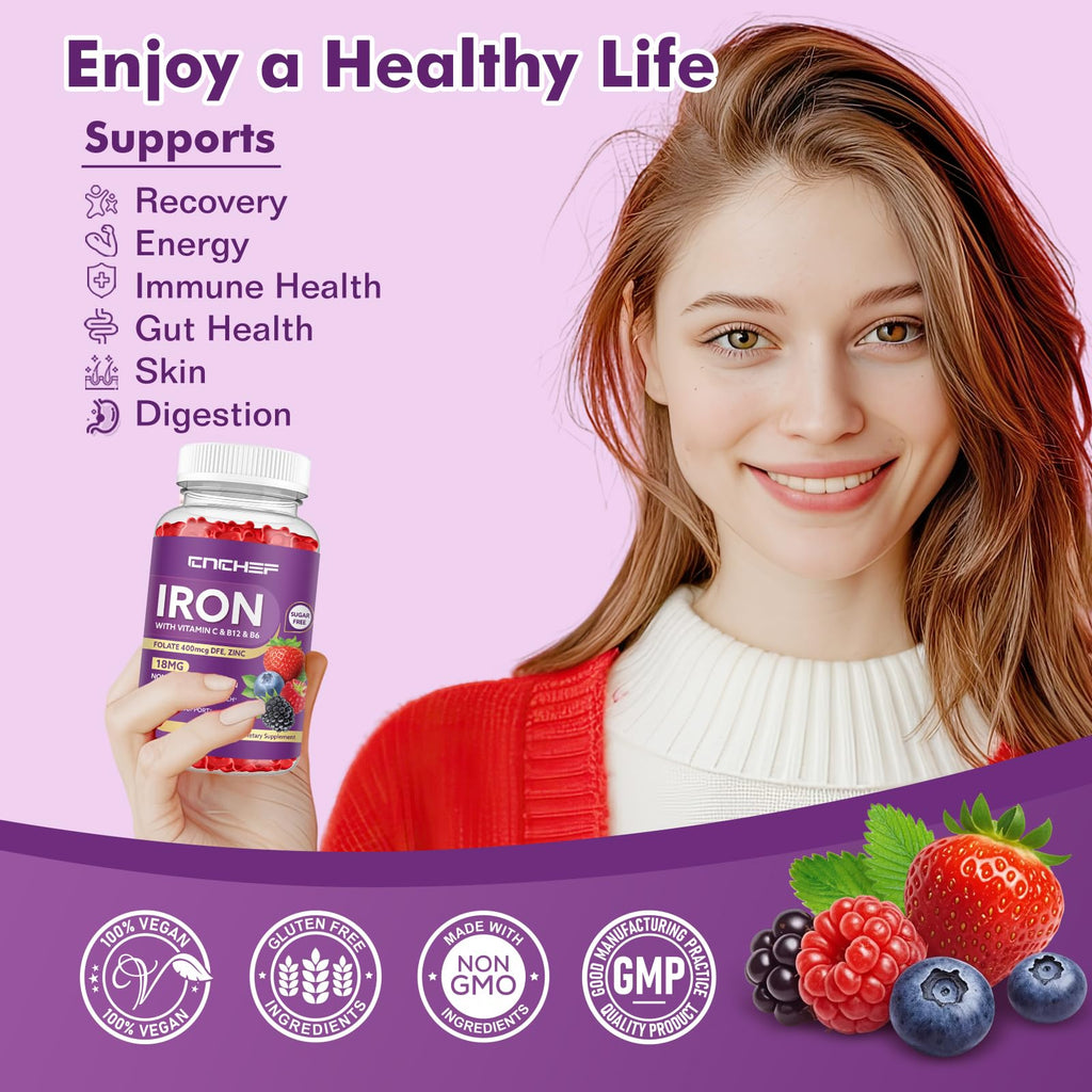 vegan mixed berry multivitamins for health