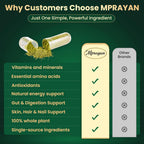 Vegan Moringa capsules for detox