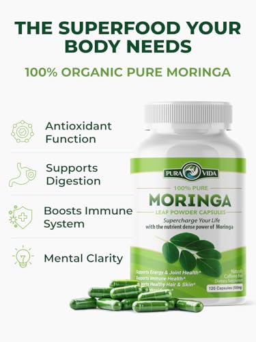 vegan moringa capsules for energy