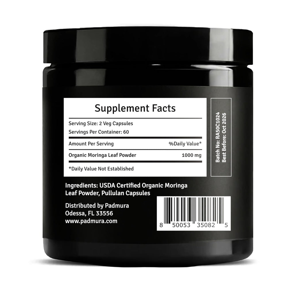 vegan moringa capsules for lactation support