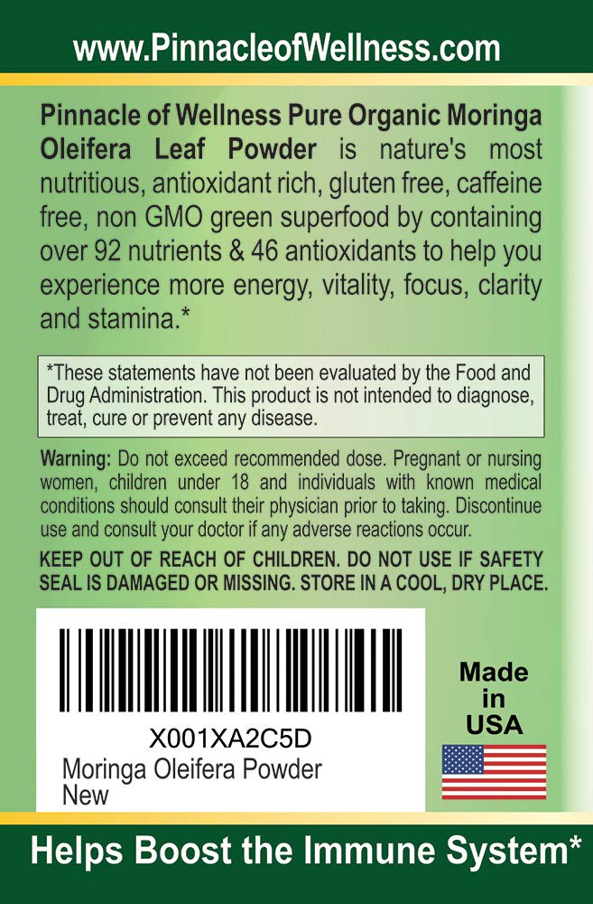 vegan moringa capsules for vitality