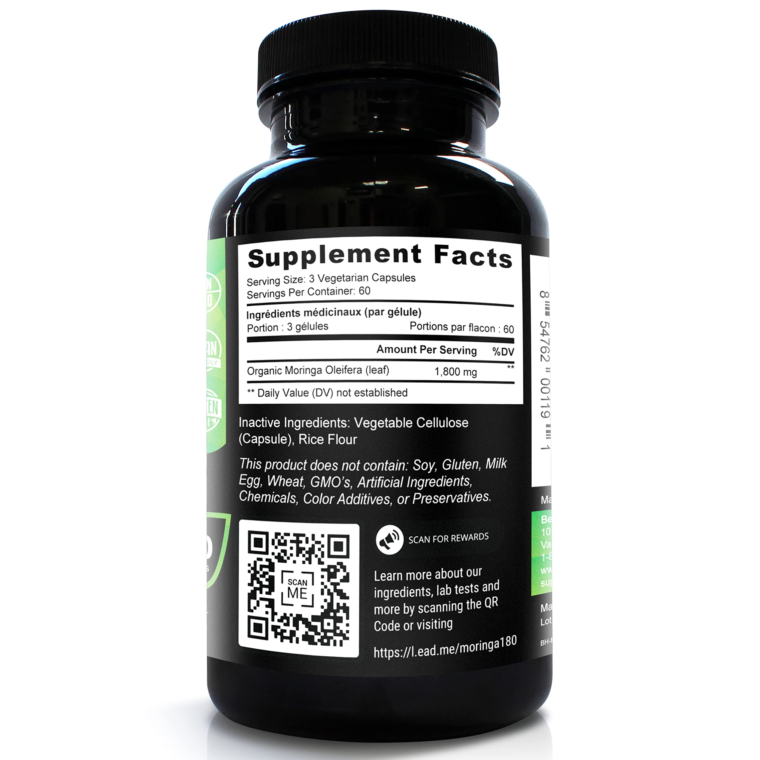 vegan moringa capsules for wellness