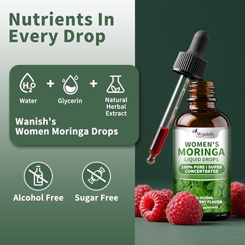 Vegan Moringa liquid supplement benefits