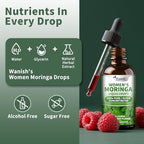 Vegan Moringa liquid supplement benefits