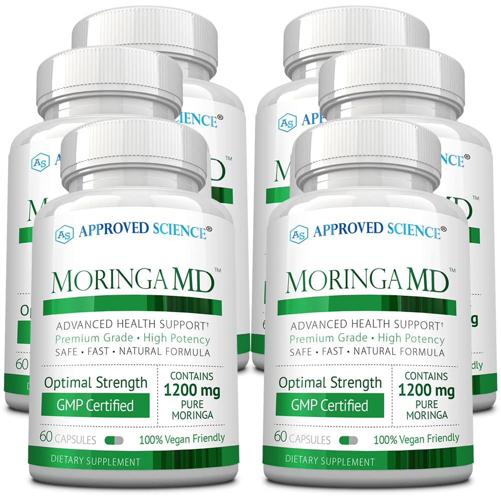 Vegan moringa oleifera capsules