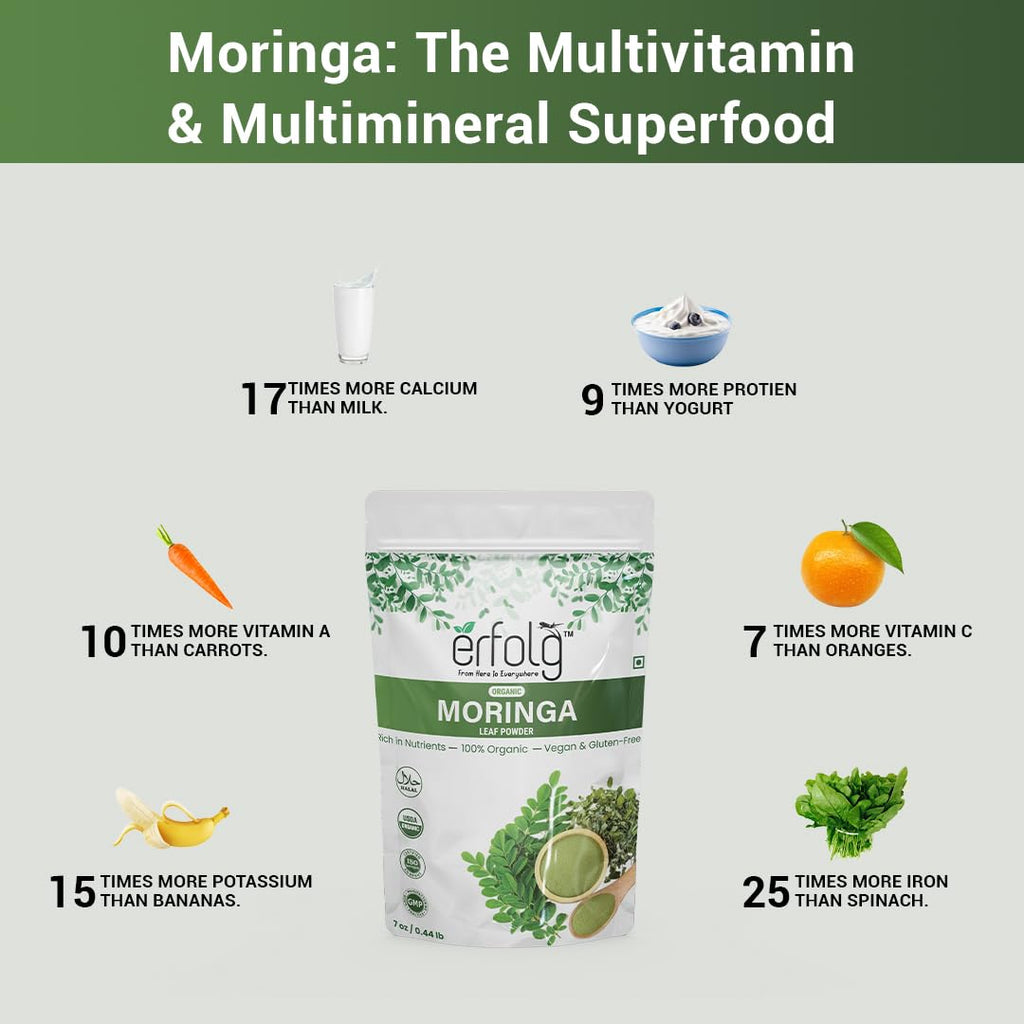 vegan moringa powder for immune support