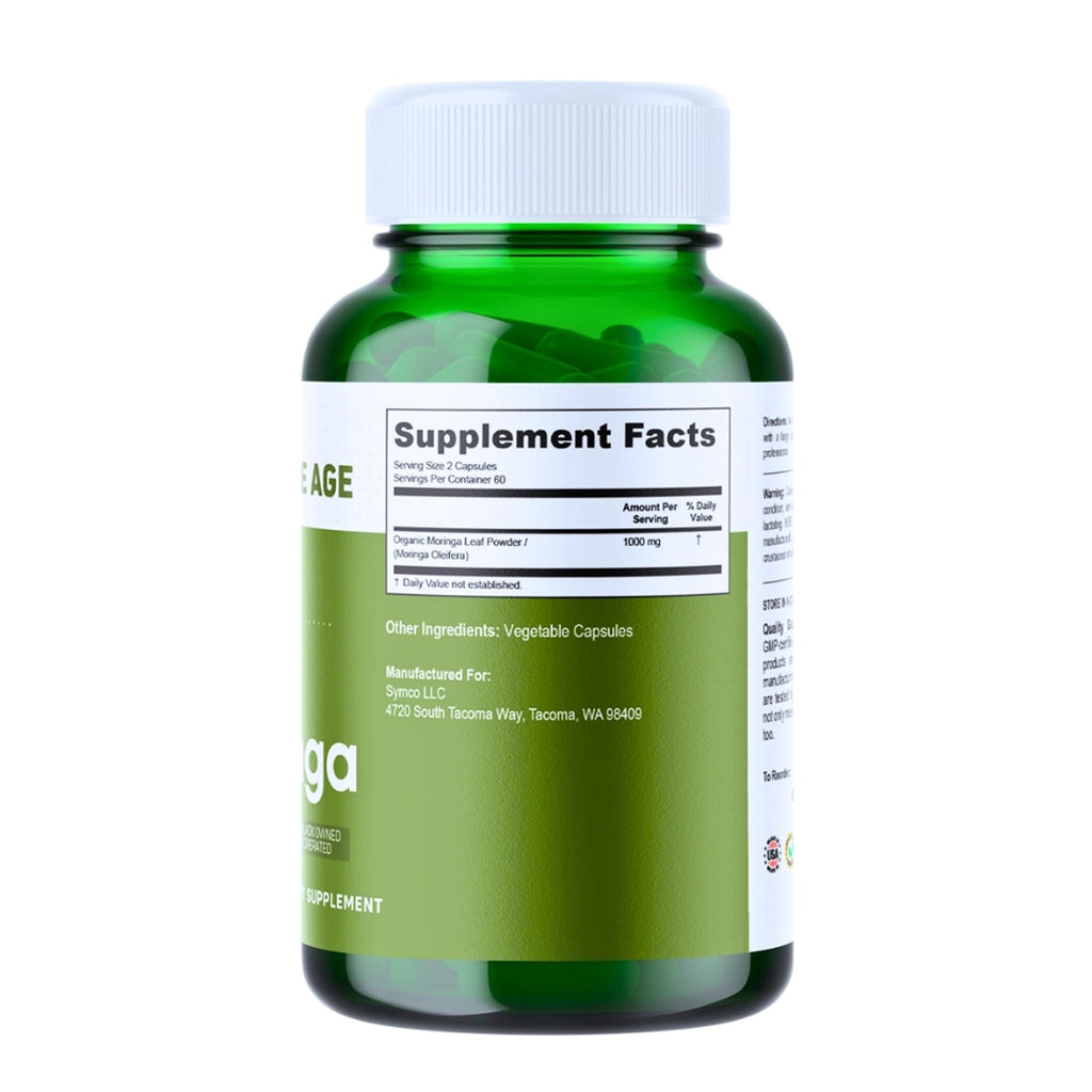 vegan moringa supplement for energy