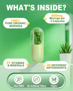 Vegan Moringa supplement for energy