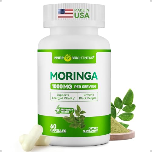 Vegan moringa supplement for immunity