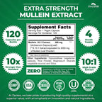 Vegan Mullein leaf extract benefits