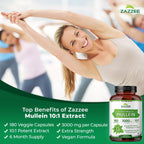 Vegan mullein leaf extract benefits