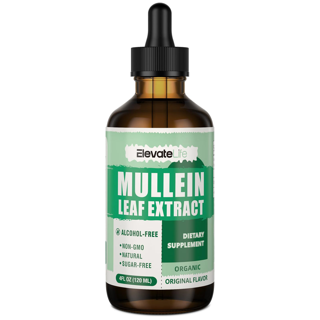Vegan mullein leaf extract drops
