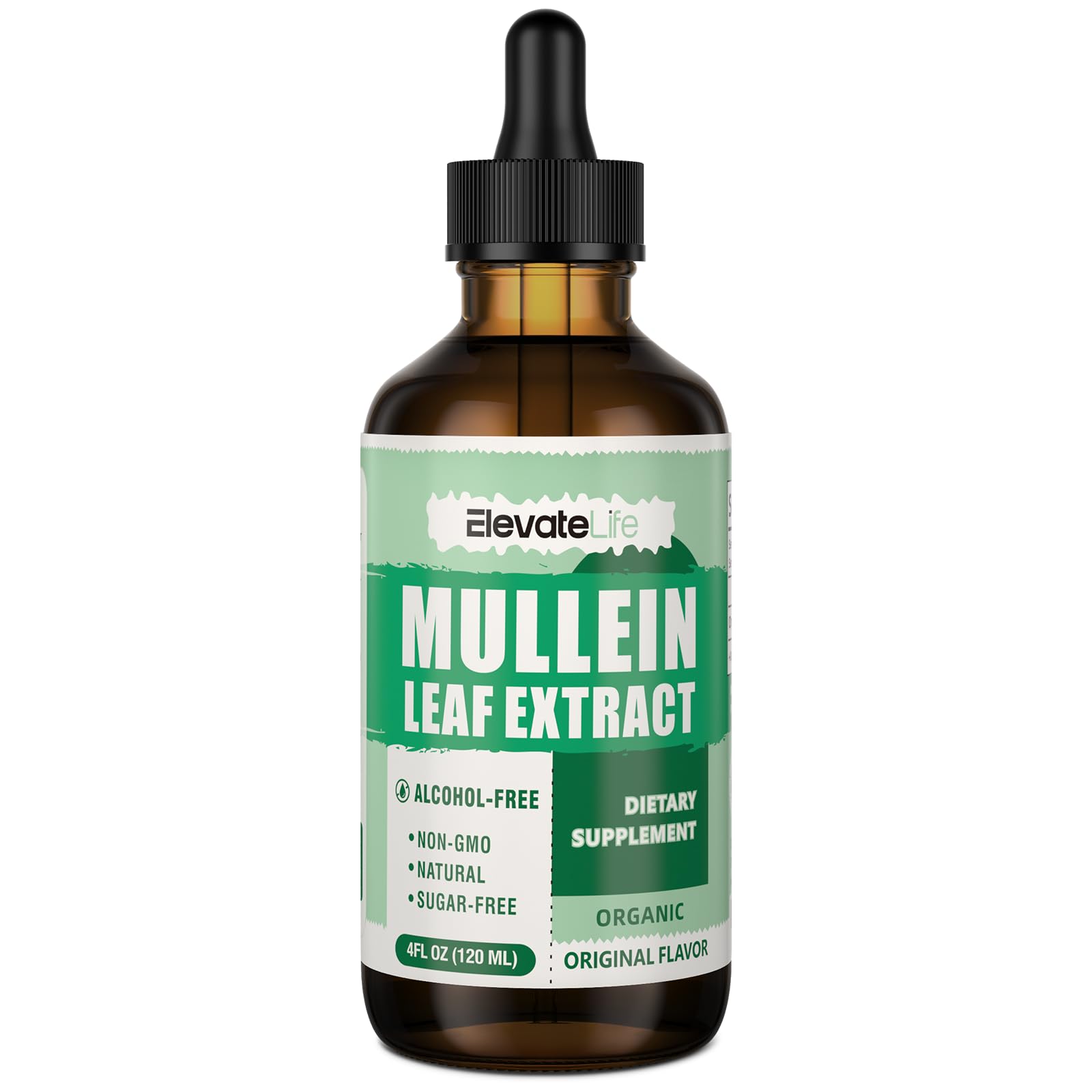Vegan mullein leaf extract drops