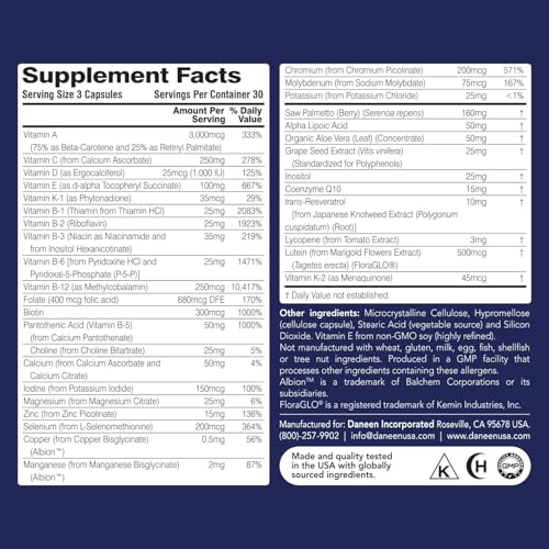 vegan multivitamin capsules for men